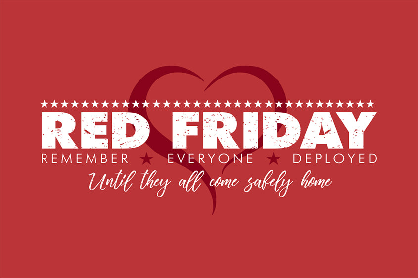 Red Friday: Remembering Everyone Deployed — DoorFoto