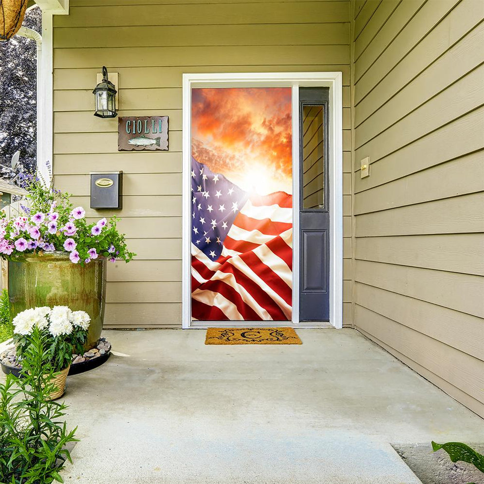 American Door Flags From $49.99 USD - DoorFoto™