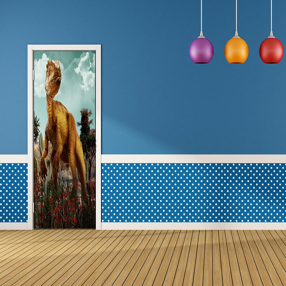 Dinosaur Door Poster | Dinosaur Room Decor - DoorFoto™