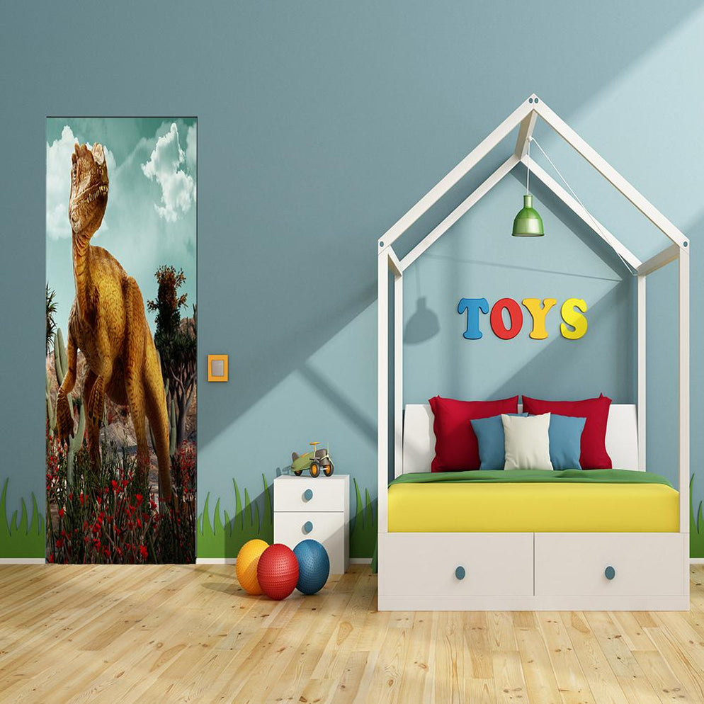 Dinosaur Door Poster | Dinosaur Room Decor - DoorFoto™