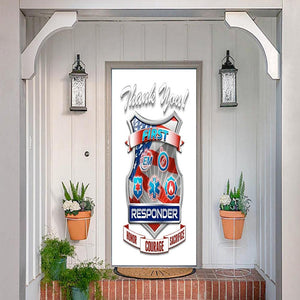 First Responder Home Decor - Fabric Door Covers From $49.99 — DoorFoto