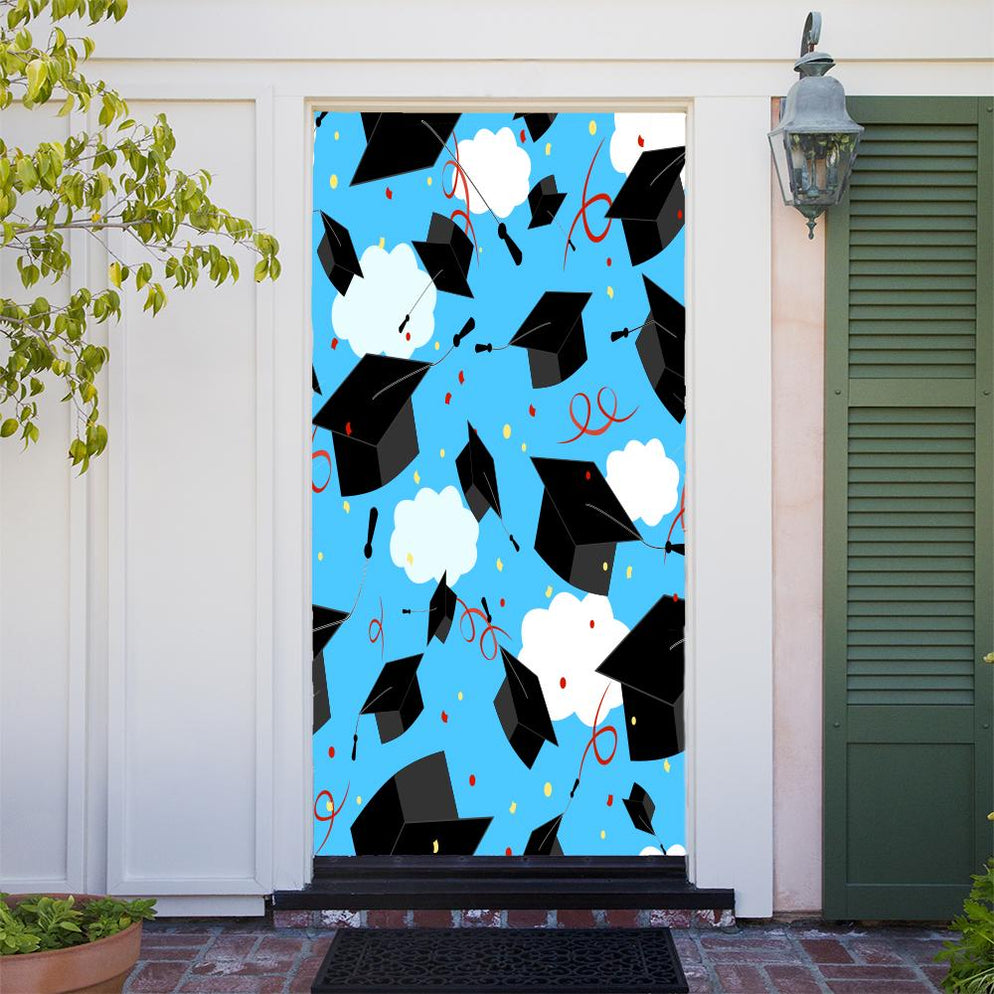 Graduation Wallpaper Door Cover From $49.99 USD - DoorFoto™