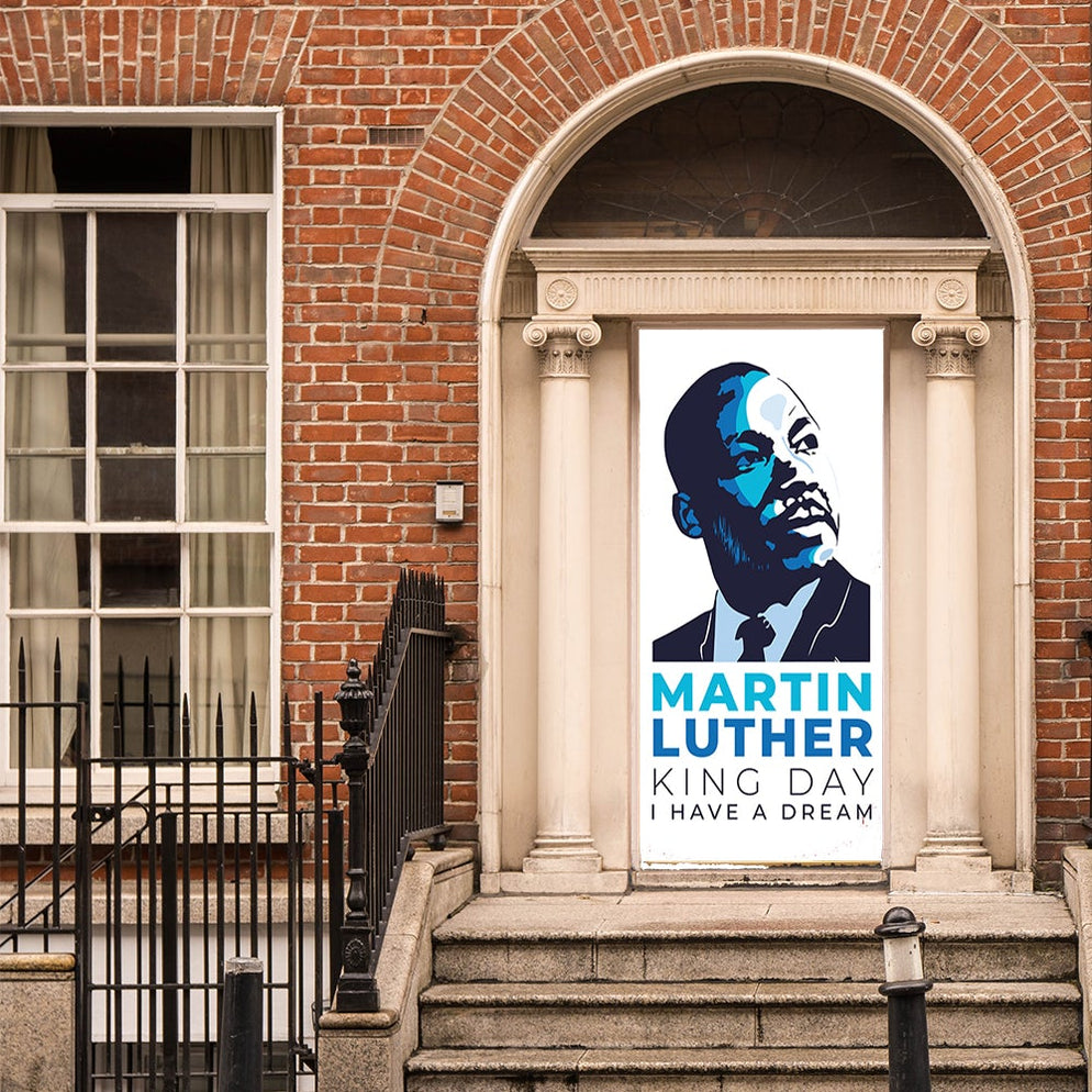 MLK Poster Made from Fabric From $49.99 USD - DoorFoto™